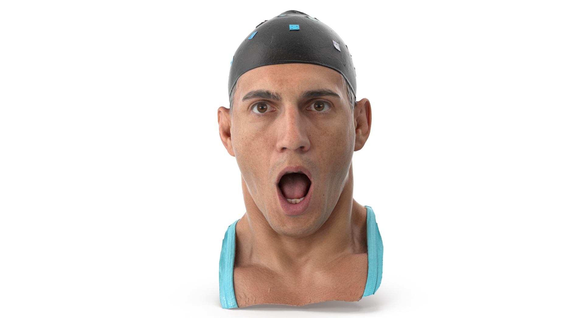 3D Mike Human Head Mouth - TurboSquid 1620381