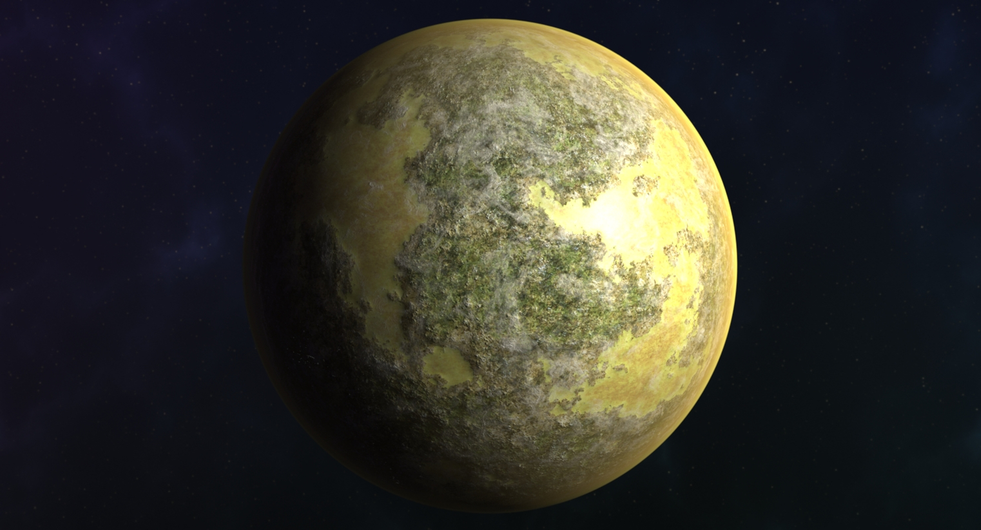 Space Planet Model - TurboSquid 1224239
