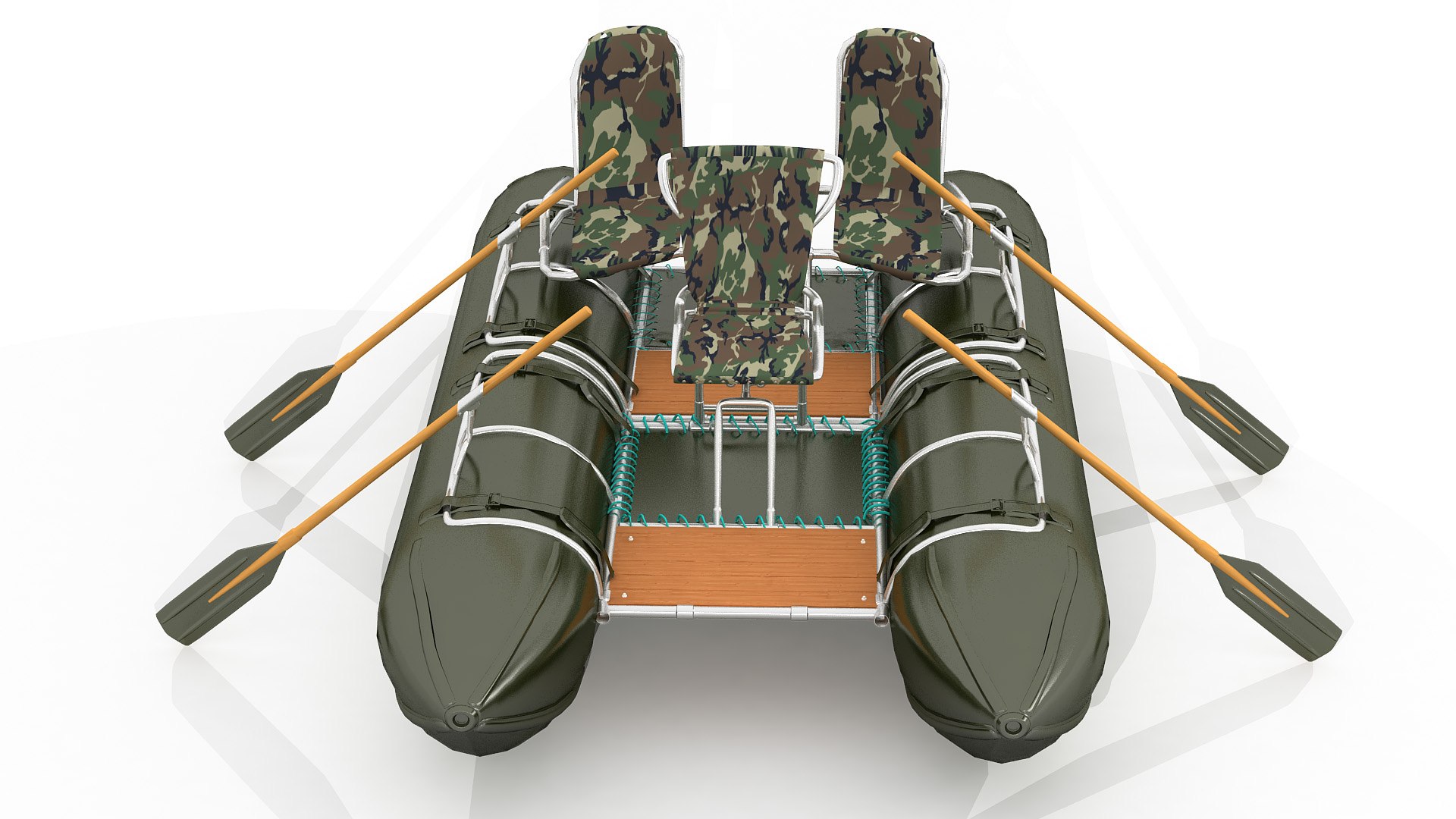 3D Three Seets Catamaran Model - TurboSquid 1790087