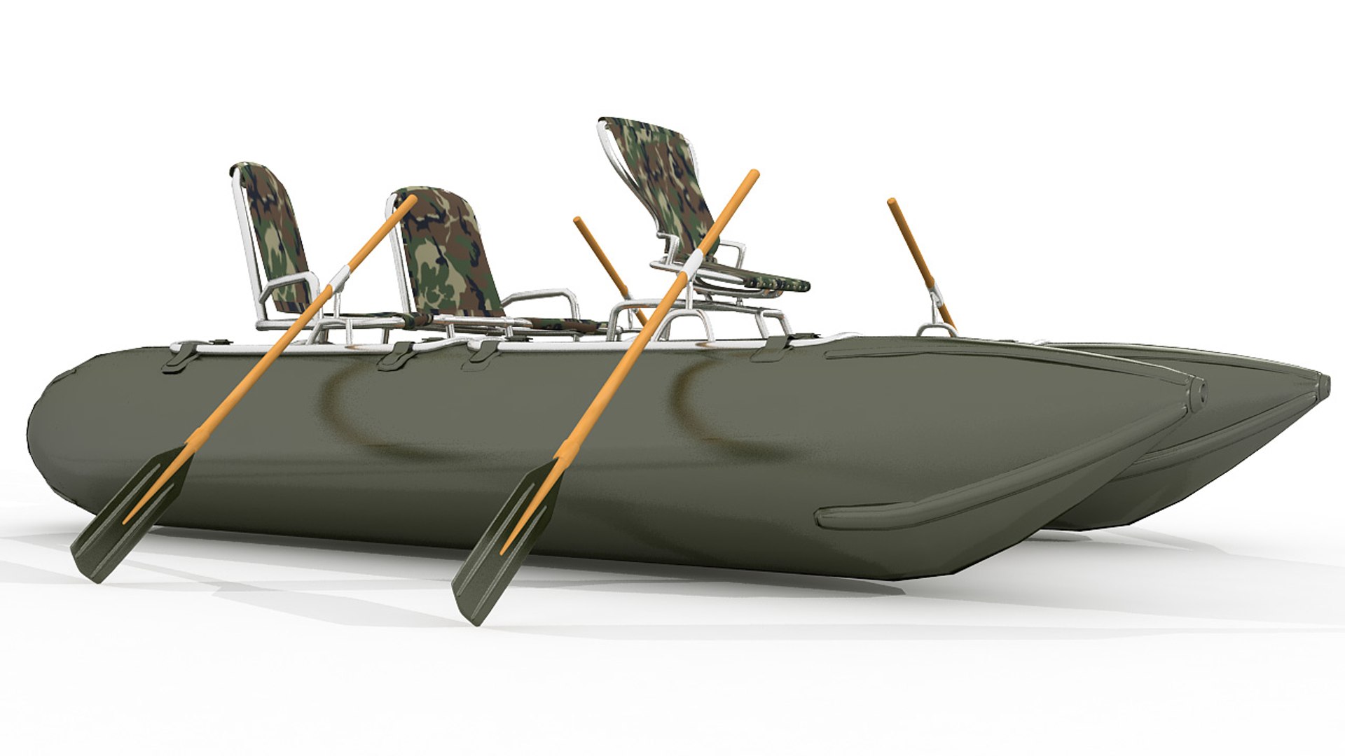 3D Three Seets Catamaran Model - TurboSquid 1790087