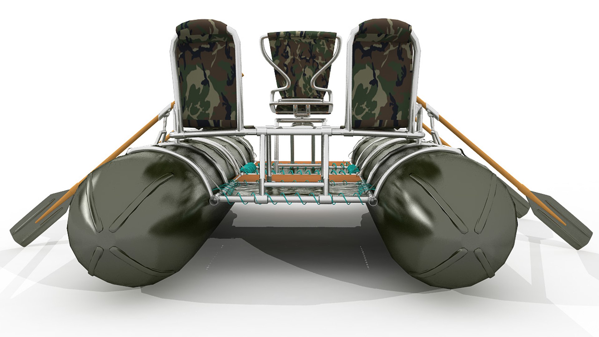 3D Three Seets Catamaran Model - TurboSquid 1790087