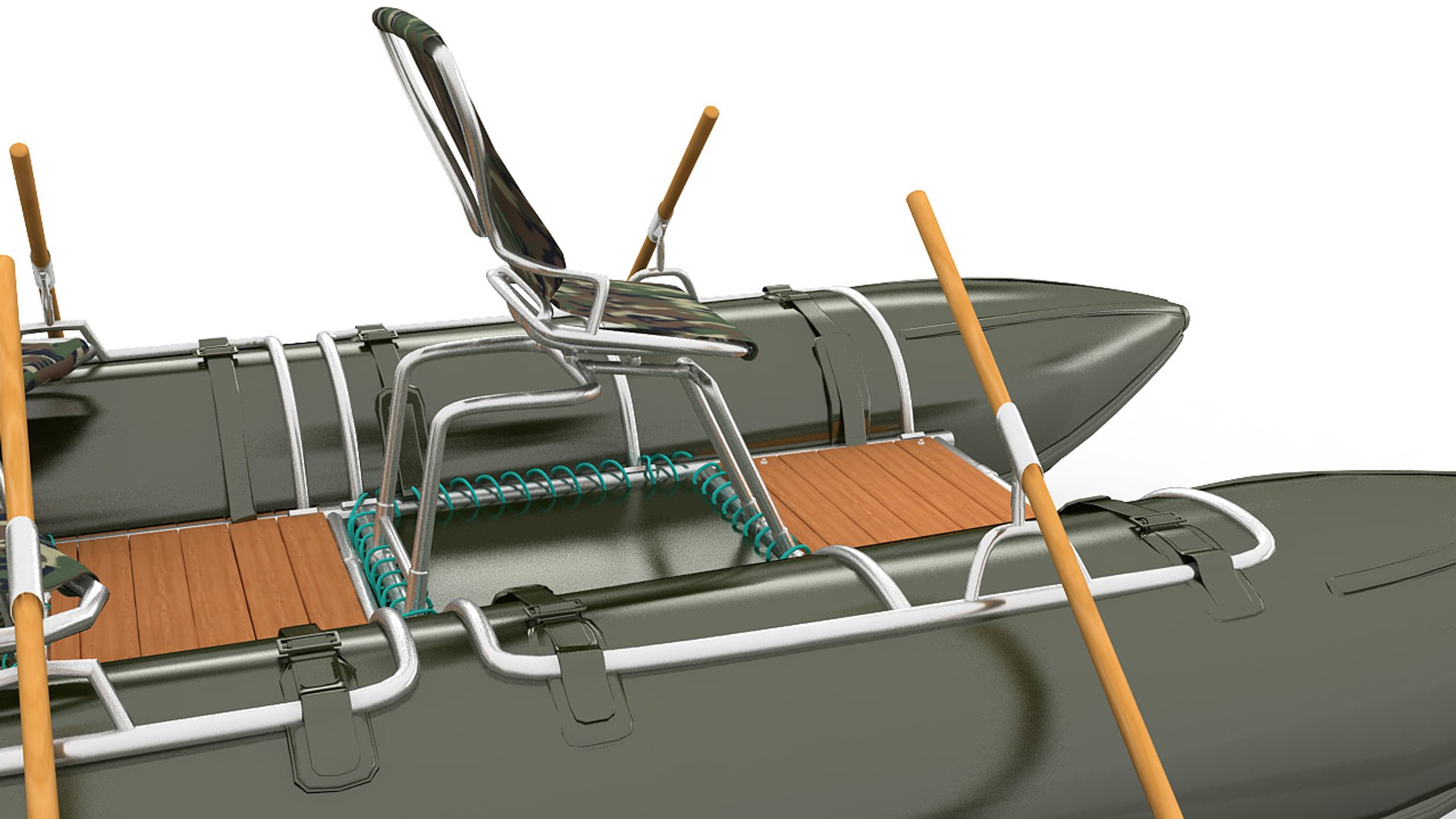 3D Three Seets Catamaran Model - TurboSquid 1790087