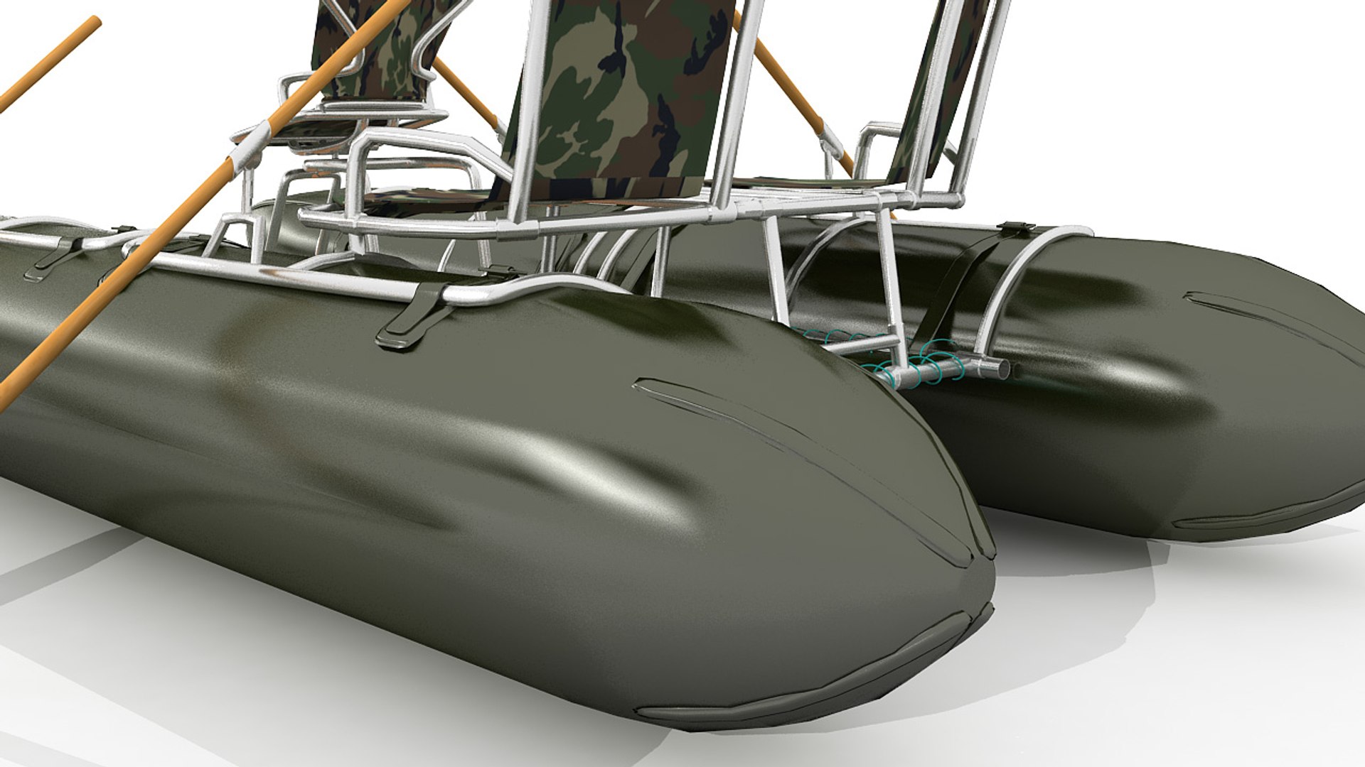 3D Three Seets Catamaran Model - TurboSquid 1790087