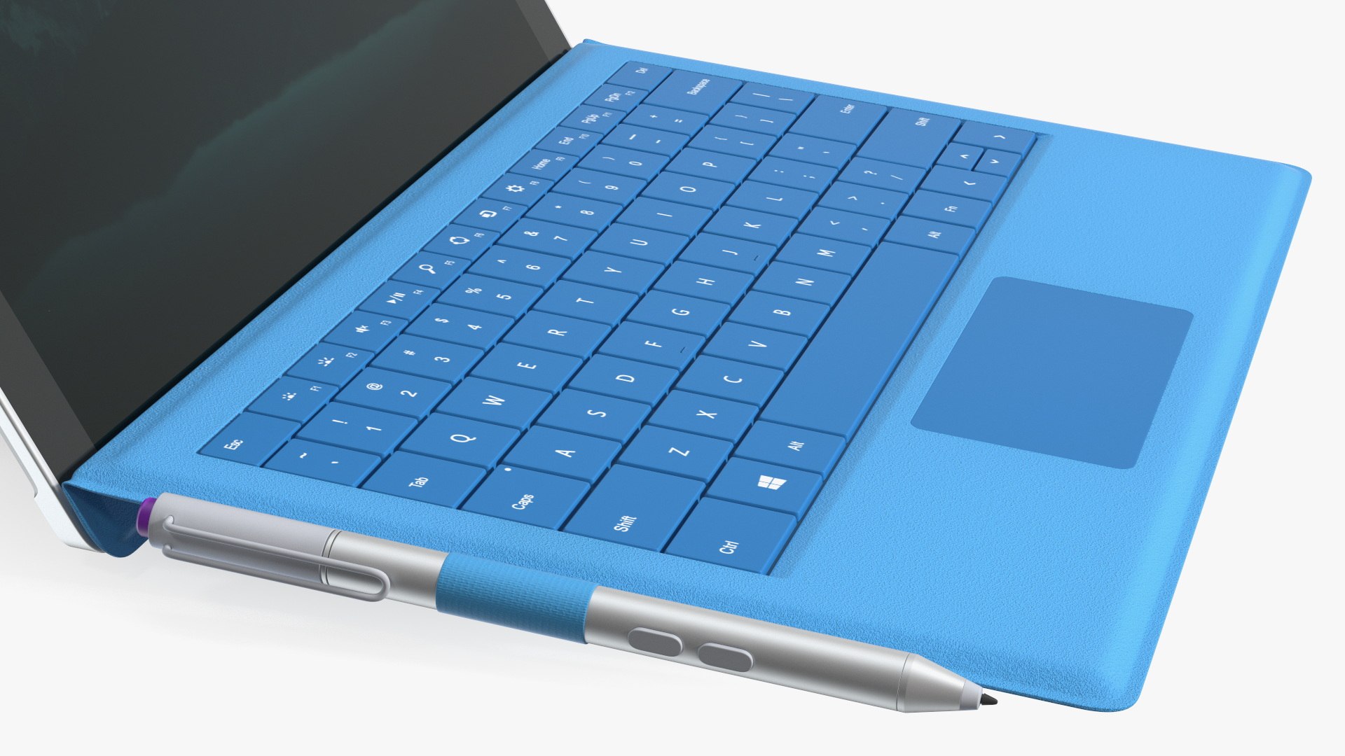 Microsoft Surface Pro With Type Cover 3D Model - TurboSquid 2220146