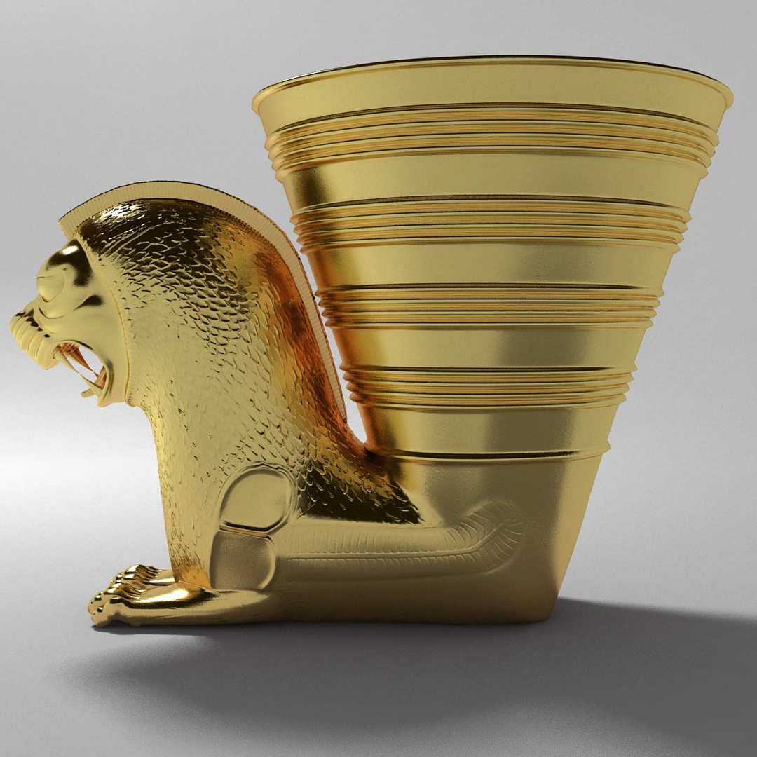 Achaemenid Rhyton 3d Model