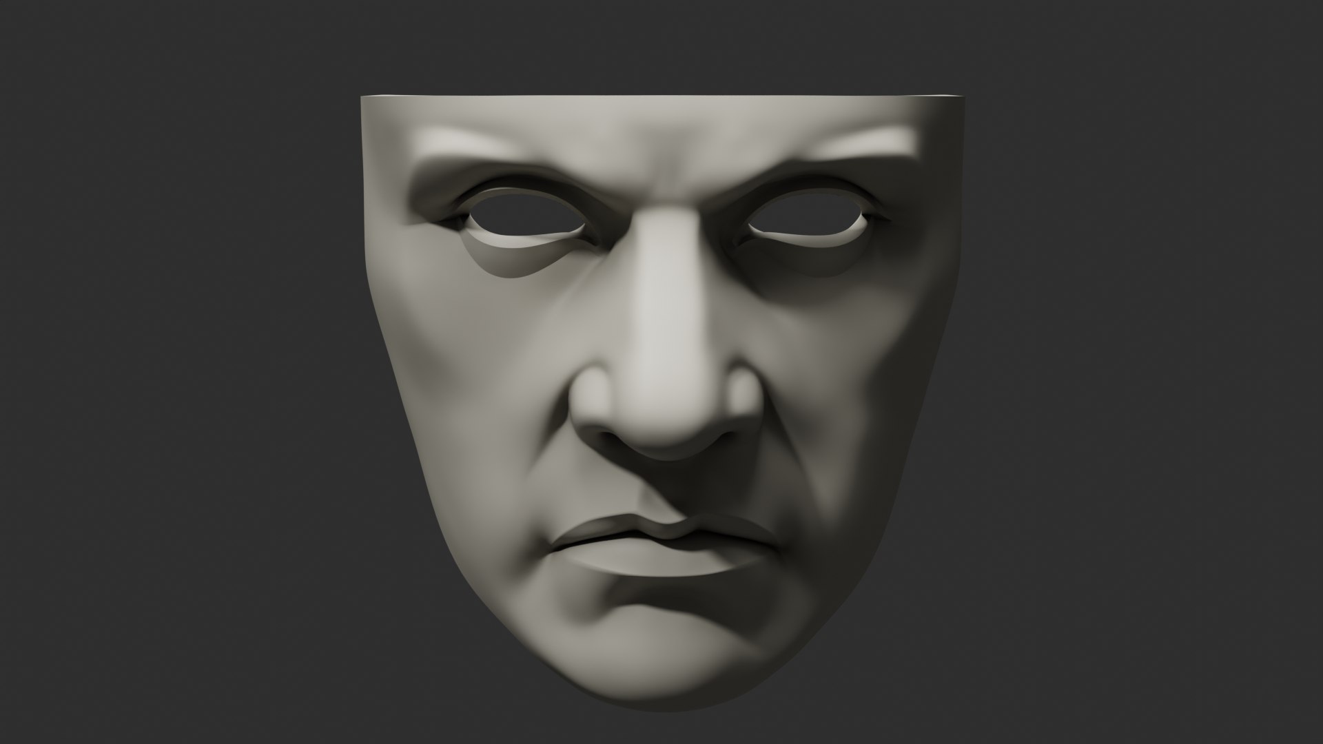 3D Hero Face Mask Solid Model - TurboSquid 2276432