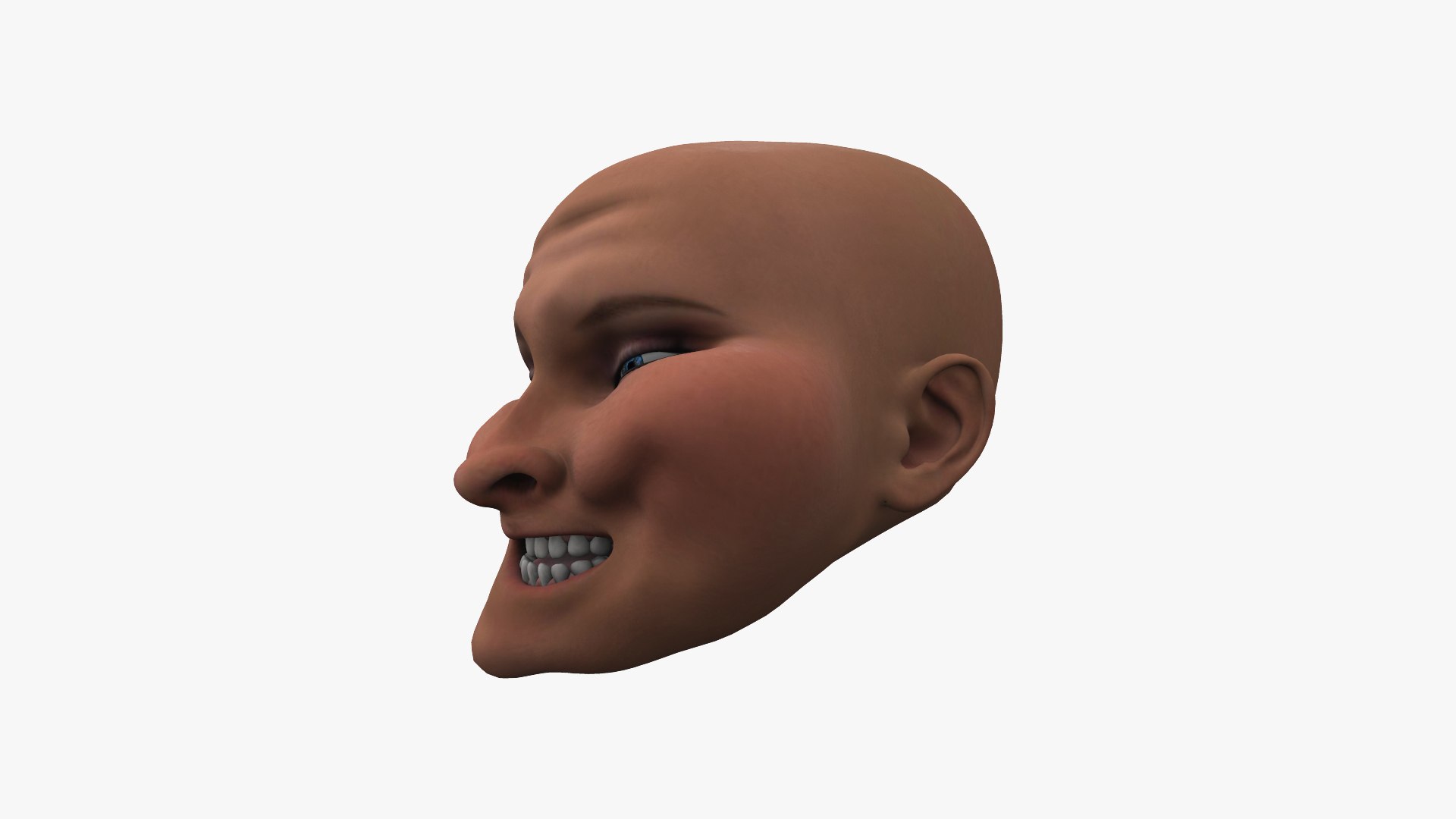 TRL-003 Troll Face 3D Model - TurboSquid 1899818