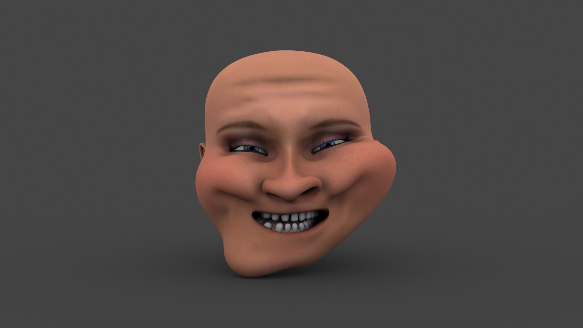 TRL-003 Troll Face 3D Model - TurboSquid 1899818