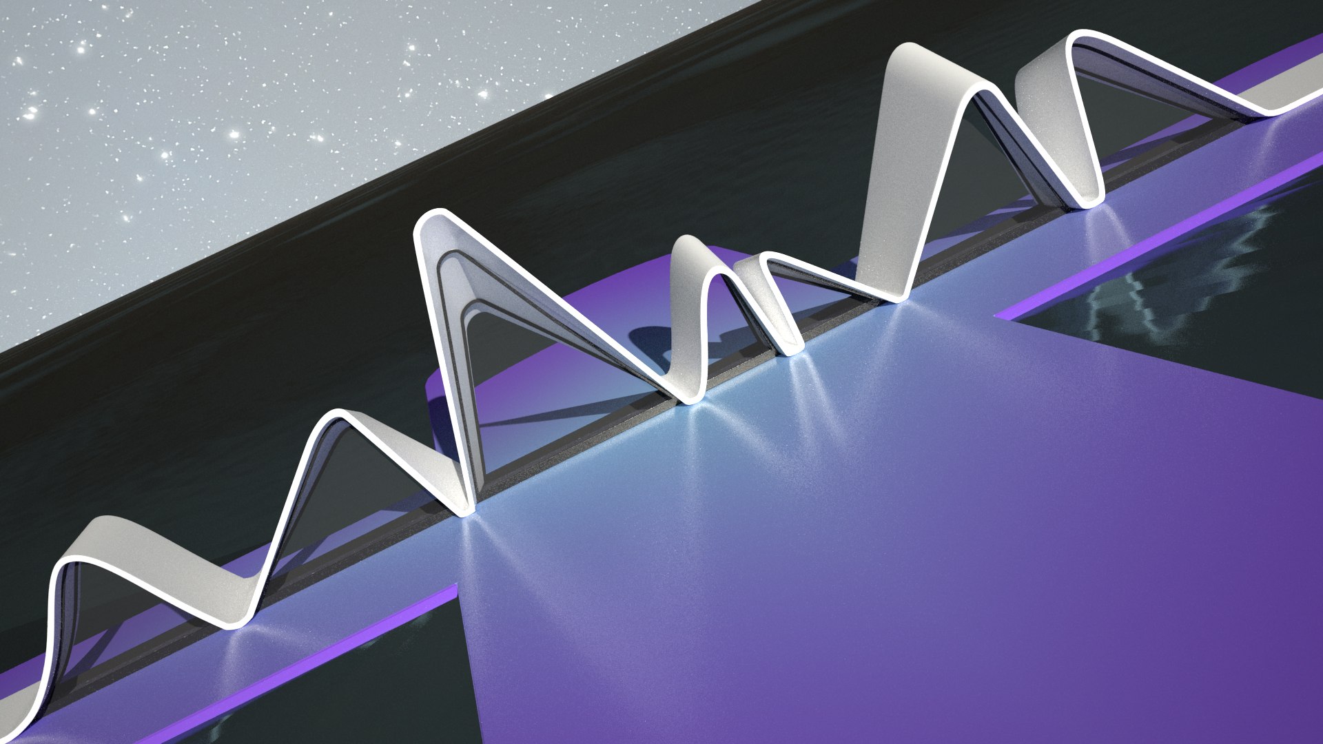 3D Futuristic Structure - TurboSquid 2206459
