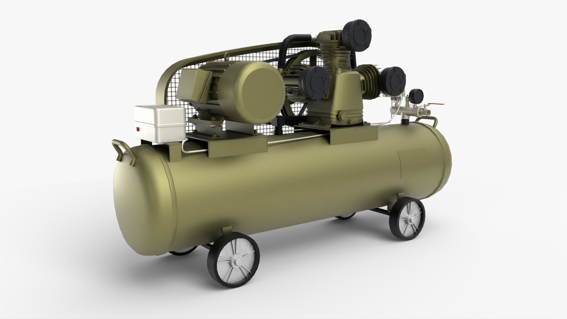Air Compressor 3D Model 3D Model - TurboSquid 2018213