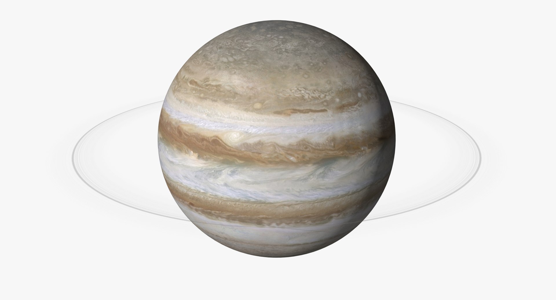 Jupiter Planet 3D Model - TurboSquid 1338455