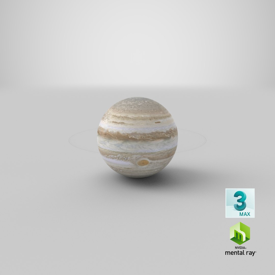 Jupiter Planet 3D Model - TurboSquid 1338455
