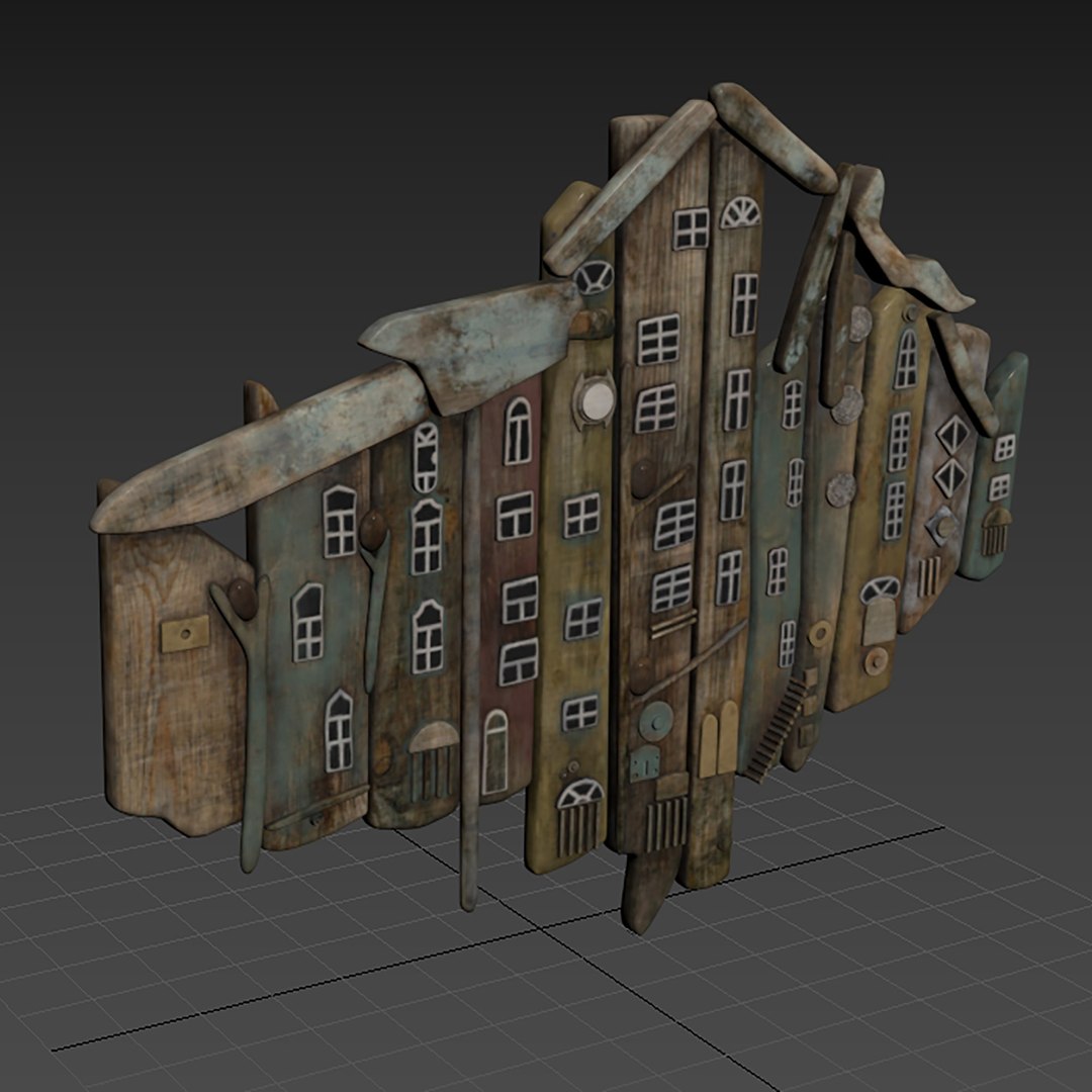 3D WoodHouse N2 Model - TurboSquid 2278100