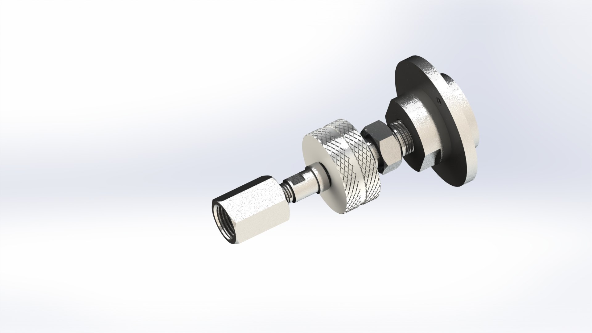 Oxygen cylinder connector 3D model - TurboSquid 2130905