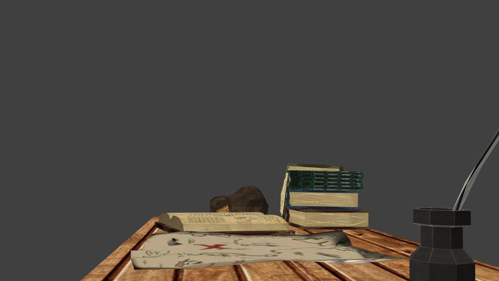 Quest Table 3d Model