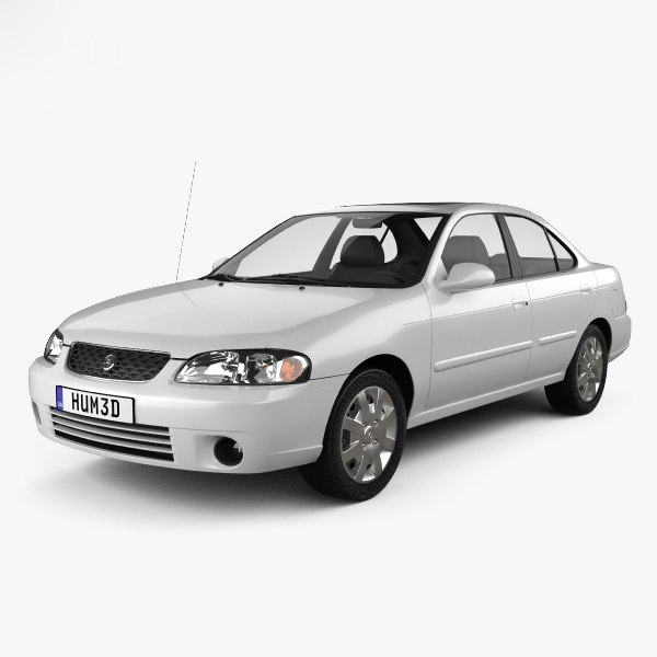 Nissan sentra gxe model - TurboSquid 1393956