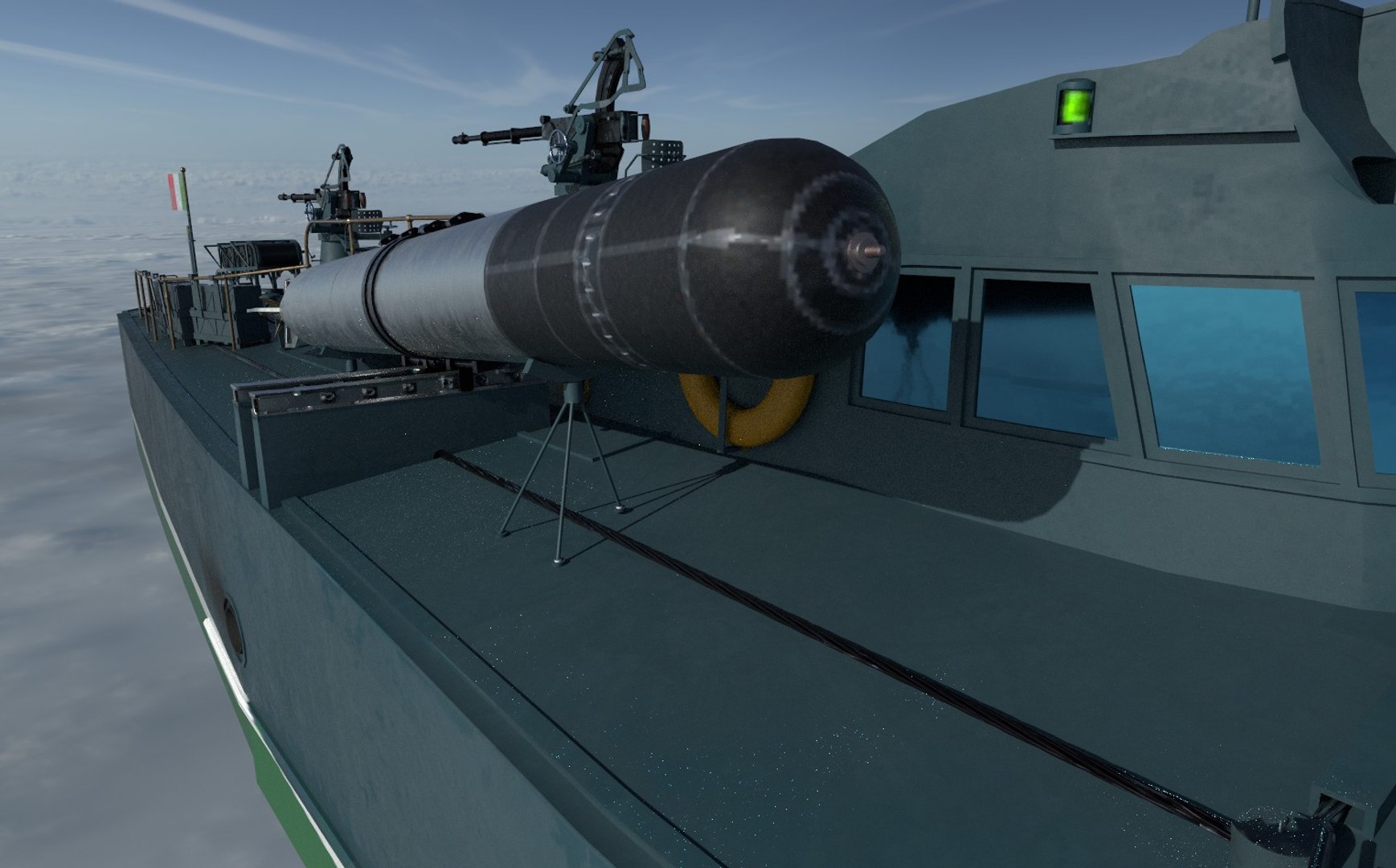 MAS - Italiano Torpedo Boat 3D Model Model - TurboSquid 1774964