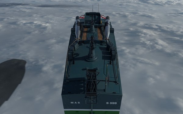 MAS - Italiano torpedo boat 3D model model - TurboSquid 1774964