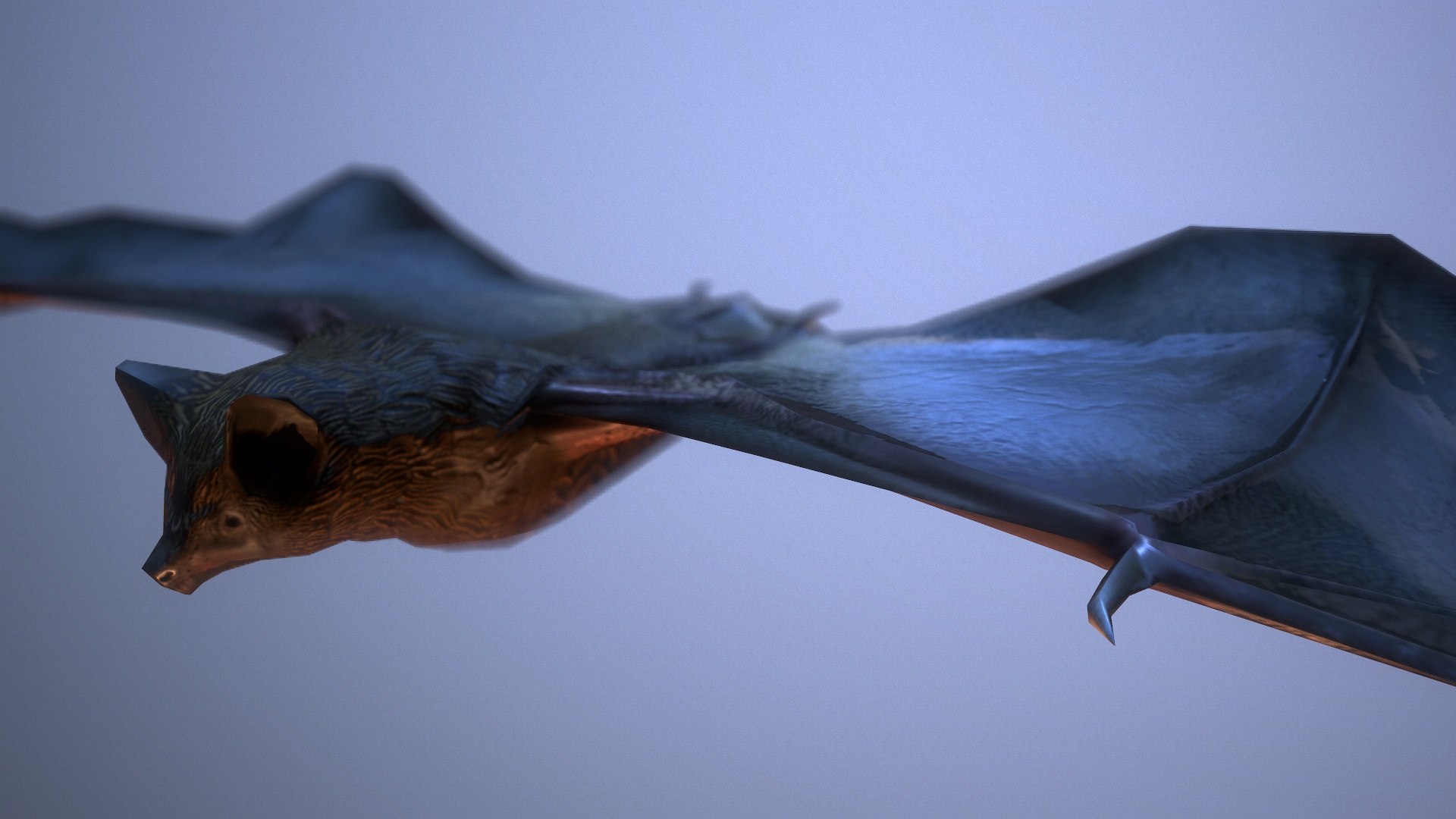 Bat Animation Pbr Low-poly 3D - TurboSquid 1723301
