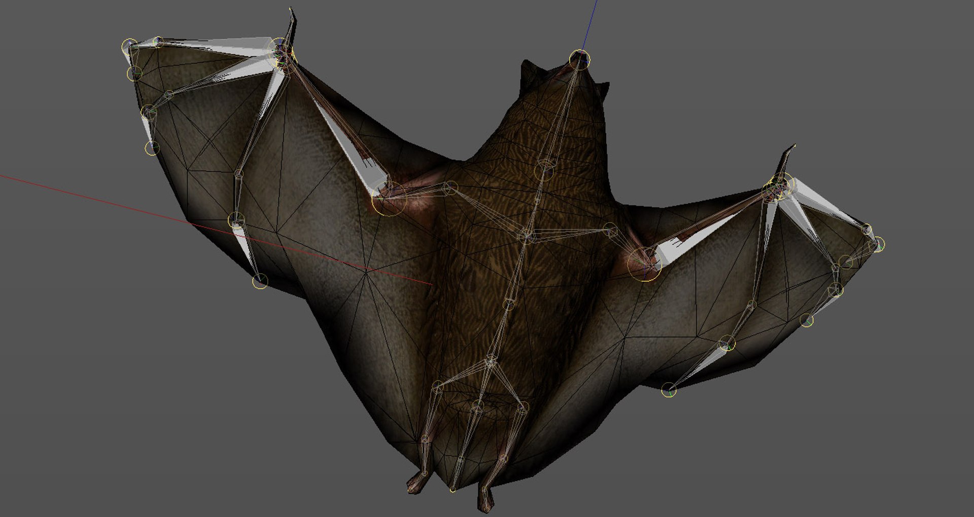 Bat Animation Pbr Low-poly 3D - TurboSquid 1723301