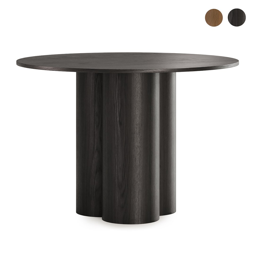 3D Olivia Round Dining Table Model - TurboSquid 2416378
