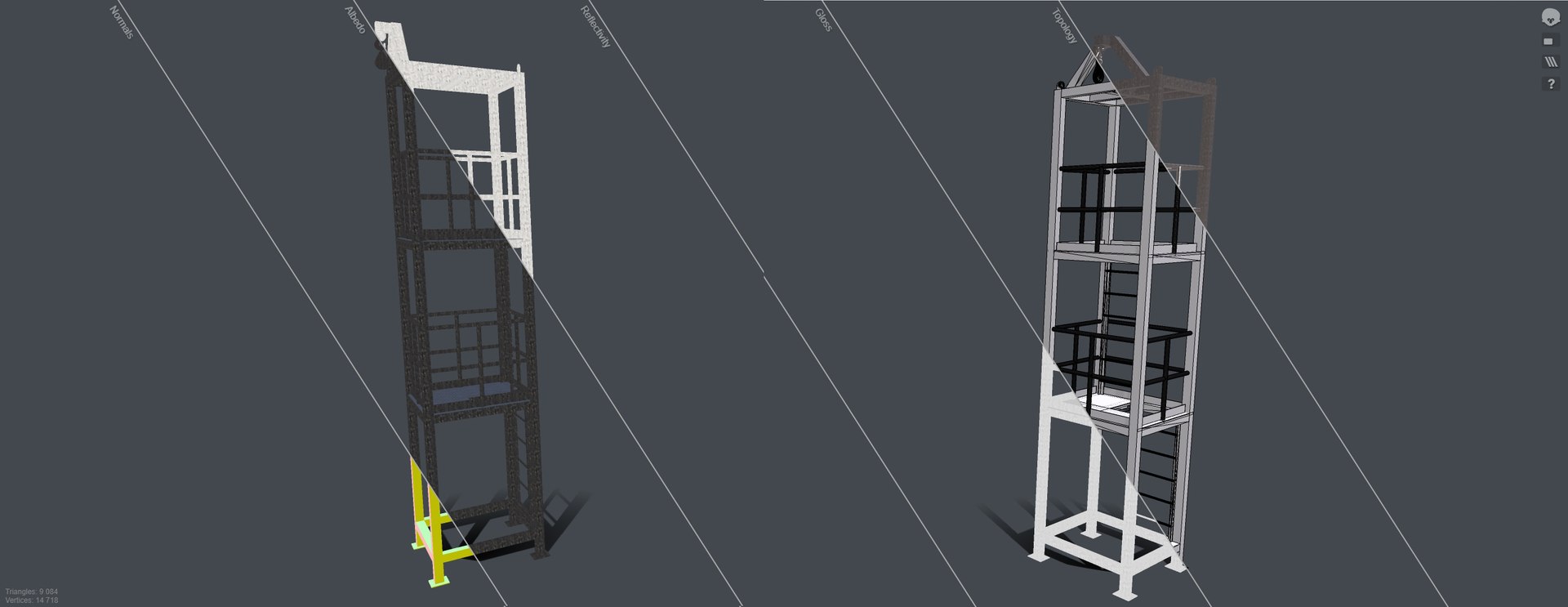 3D Platform For Instalation Of Sandwich Panels - TurboSquid 1725884