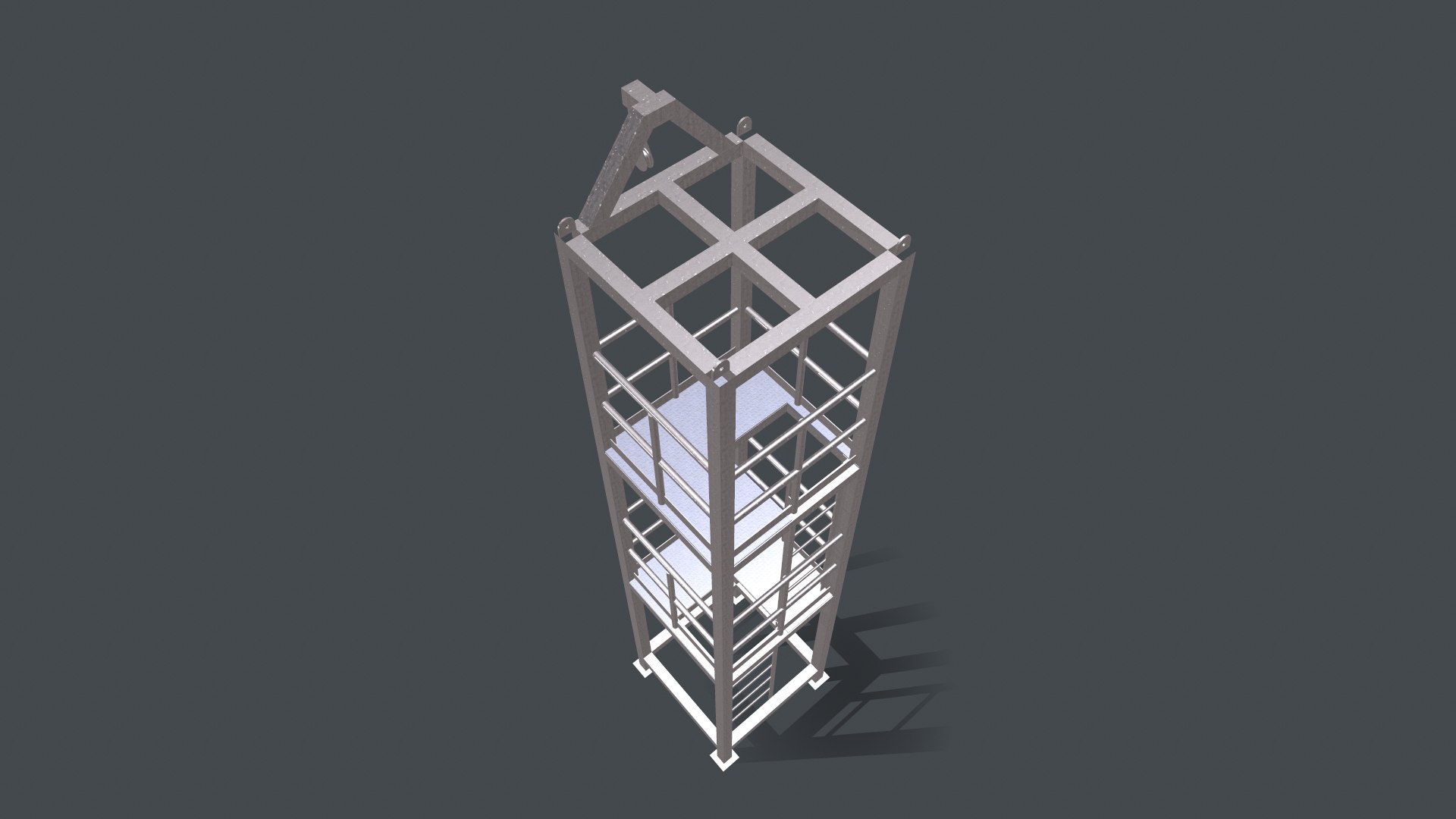 3D Platform For Instalation Of Sandwich Panels - TurboSquid 1725884