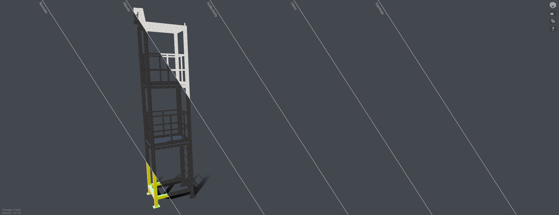 3D Platform For Instalation Of Sandwich Panels - TurboSquid 1725884