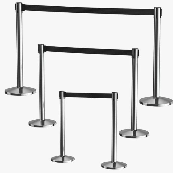 line stanchions 3ds
