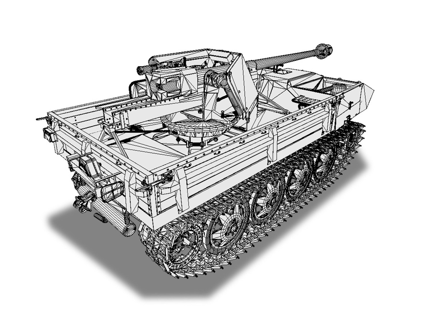 3d Model Of Pak40 Rso