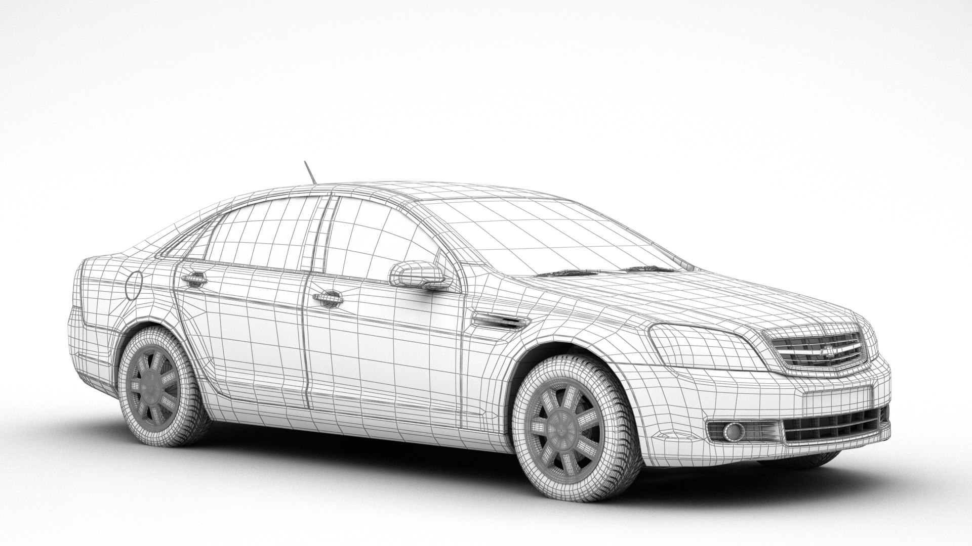 Chevrolet Caprice LS 2012 3D - TurboSquid 2044418