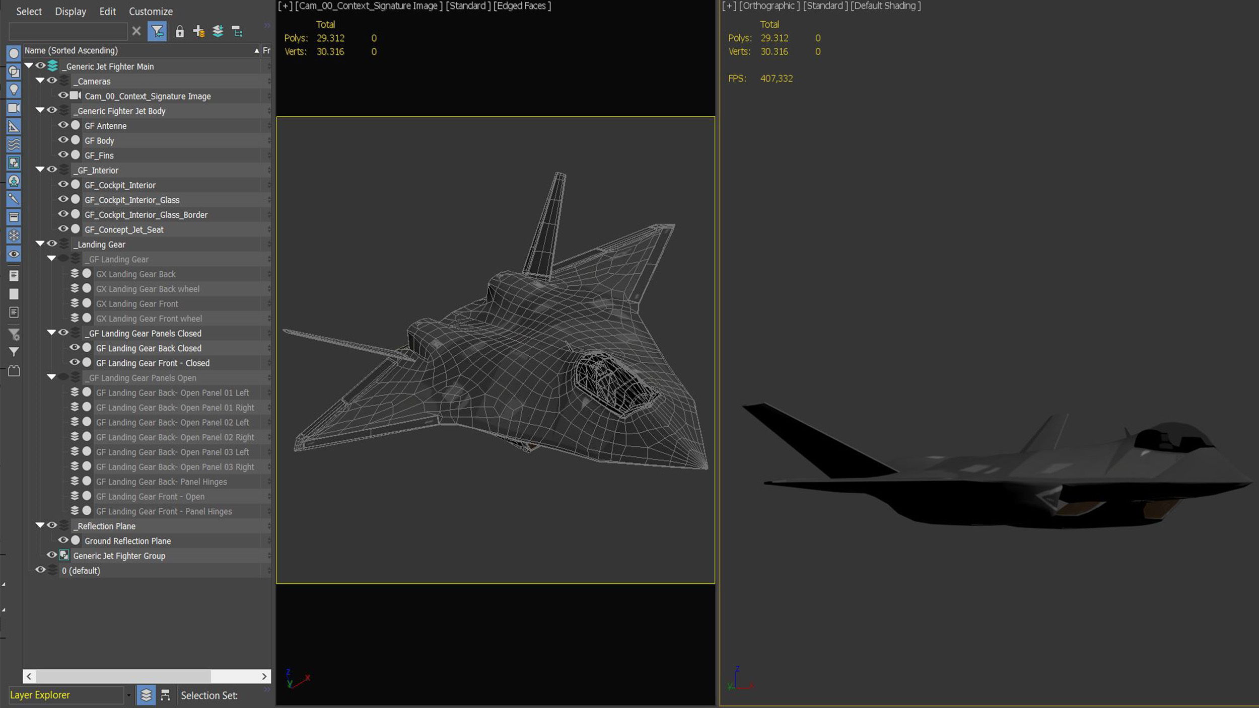 Future Jet Fighter Concept 2050 3D - TurboSquid 1750097