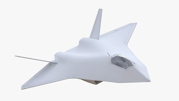 Future Jet Fighter Concept 2050 3D - TurboSquid 1750097