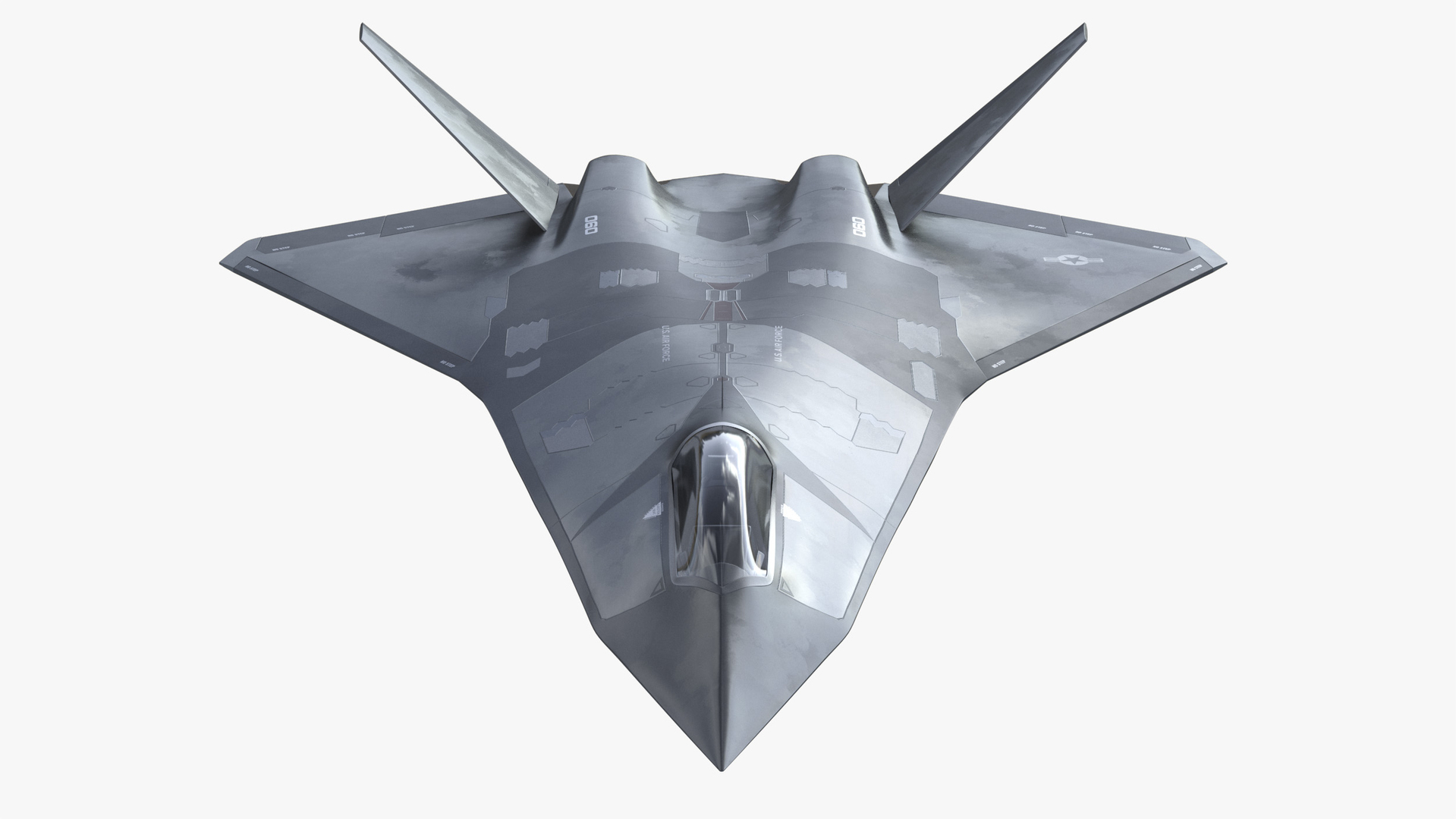 Future Jet Fighter Concept 2050 3D - TurboSquid 1750097