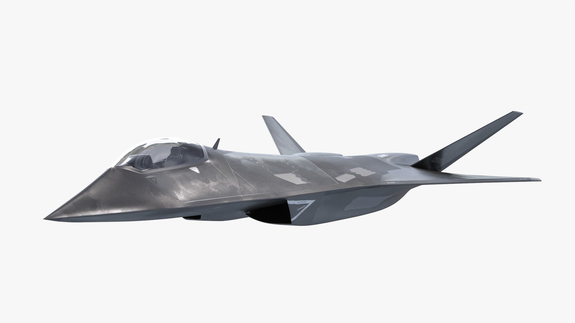 Future Jet Fighter Concept 2050 3D - TurboSquid 1750097