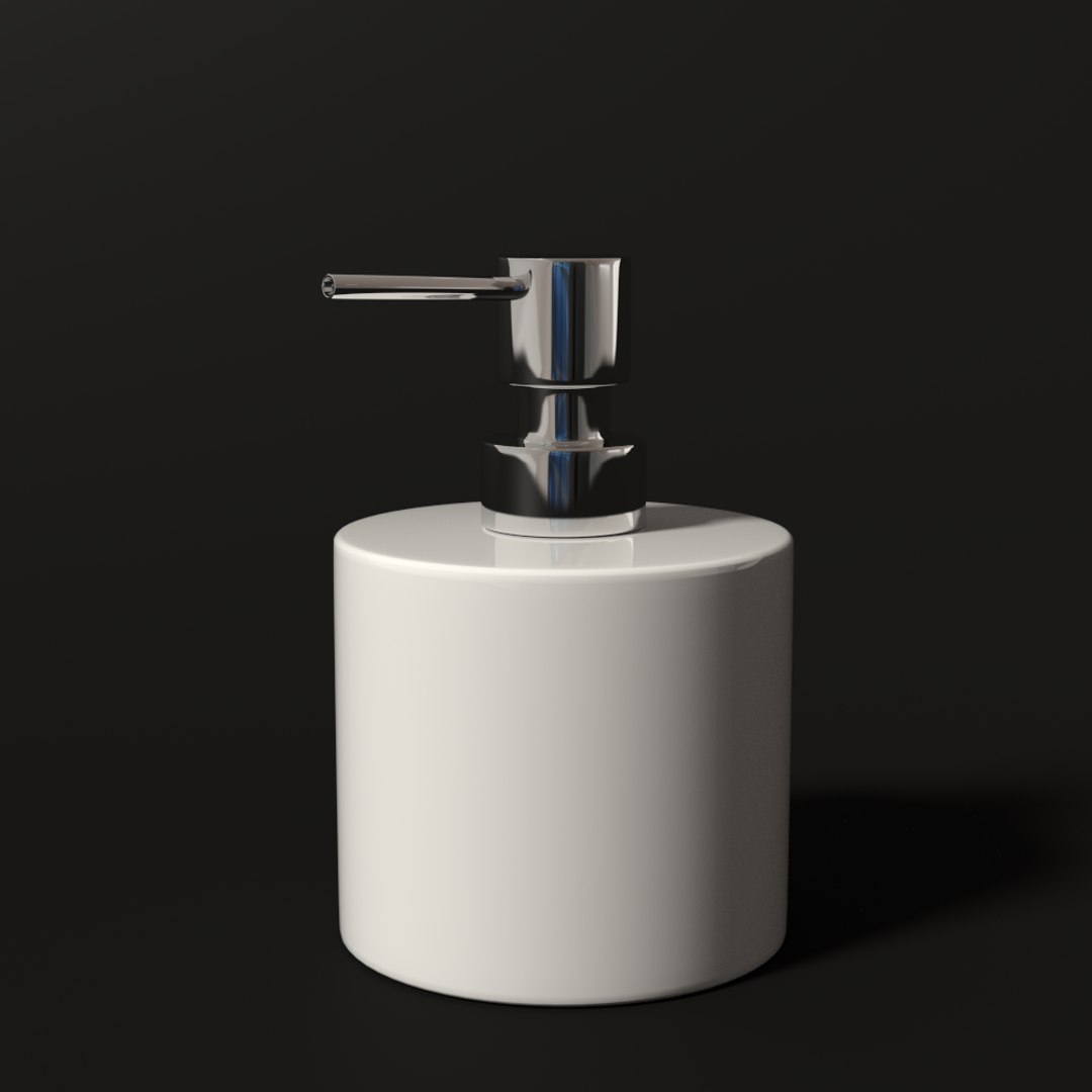 3d Model Of Soap Dispensers