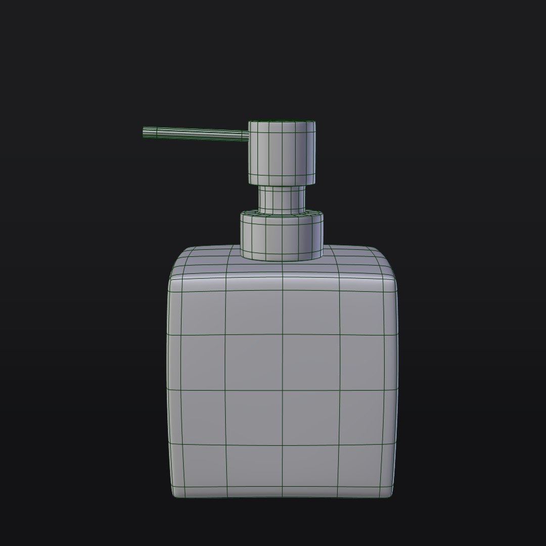 3d Model Of Soap Dispensers