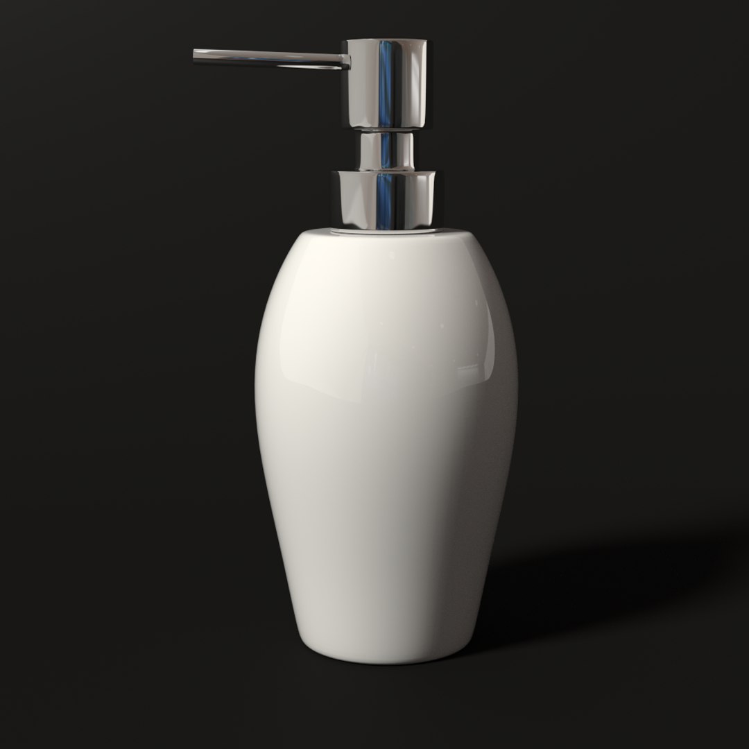 3d Model Of Soap Dispensers