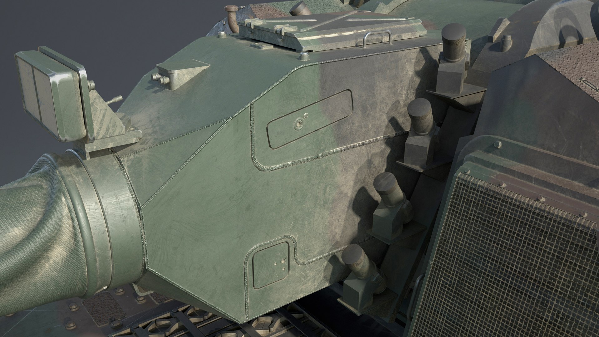 3D PZH-2000 Self Propelled Howitzer - TurboSquid 2423079