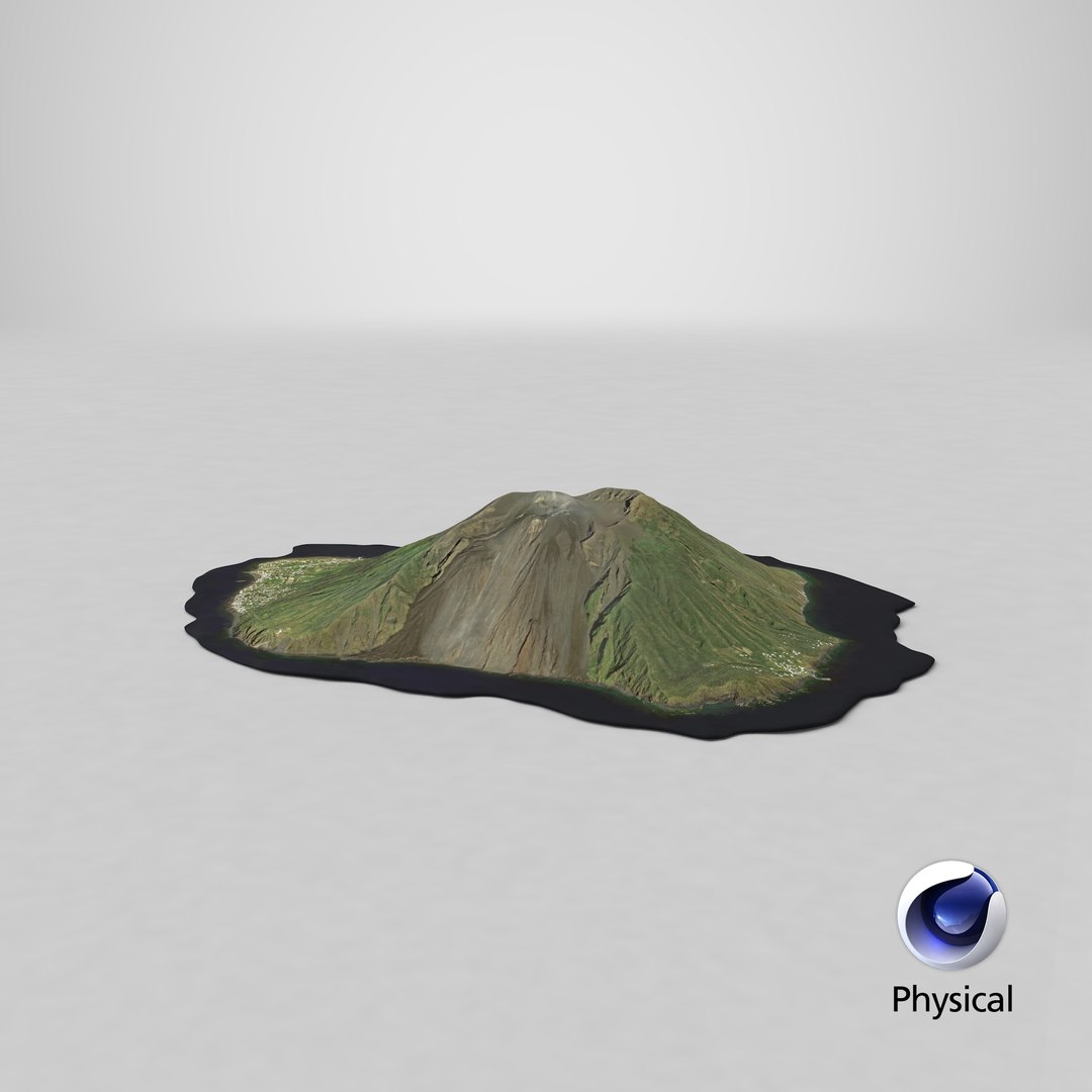 volcano sketchup
