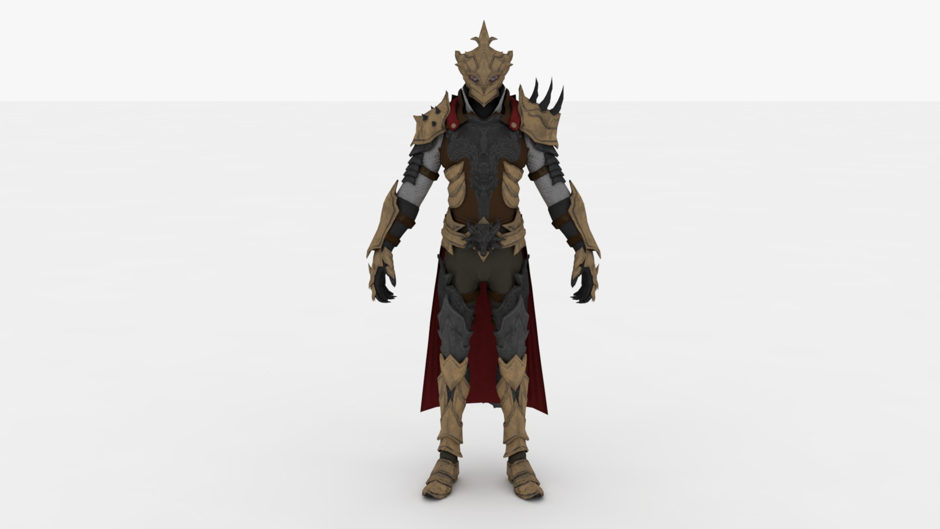 Ember Warrior Rigged And Animated 3D - TurboSquid 2333656