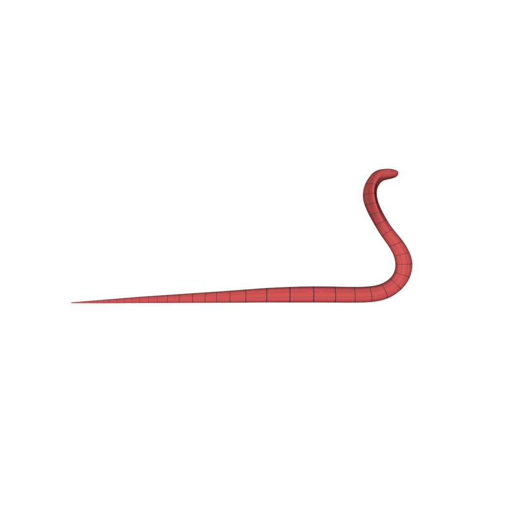 3d Model Base Mesh Cobra Snake