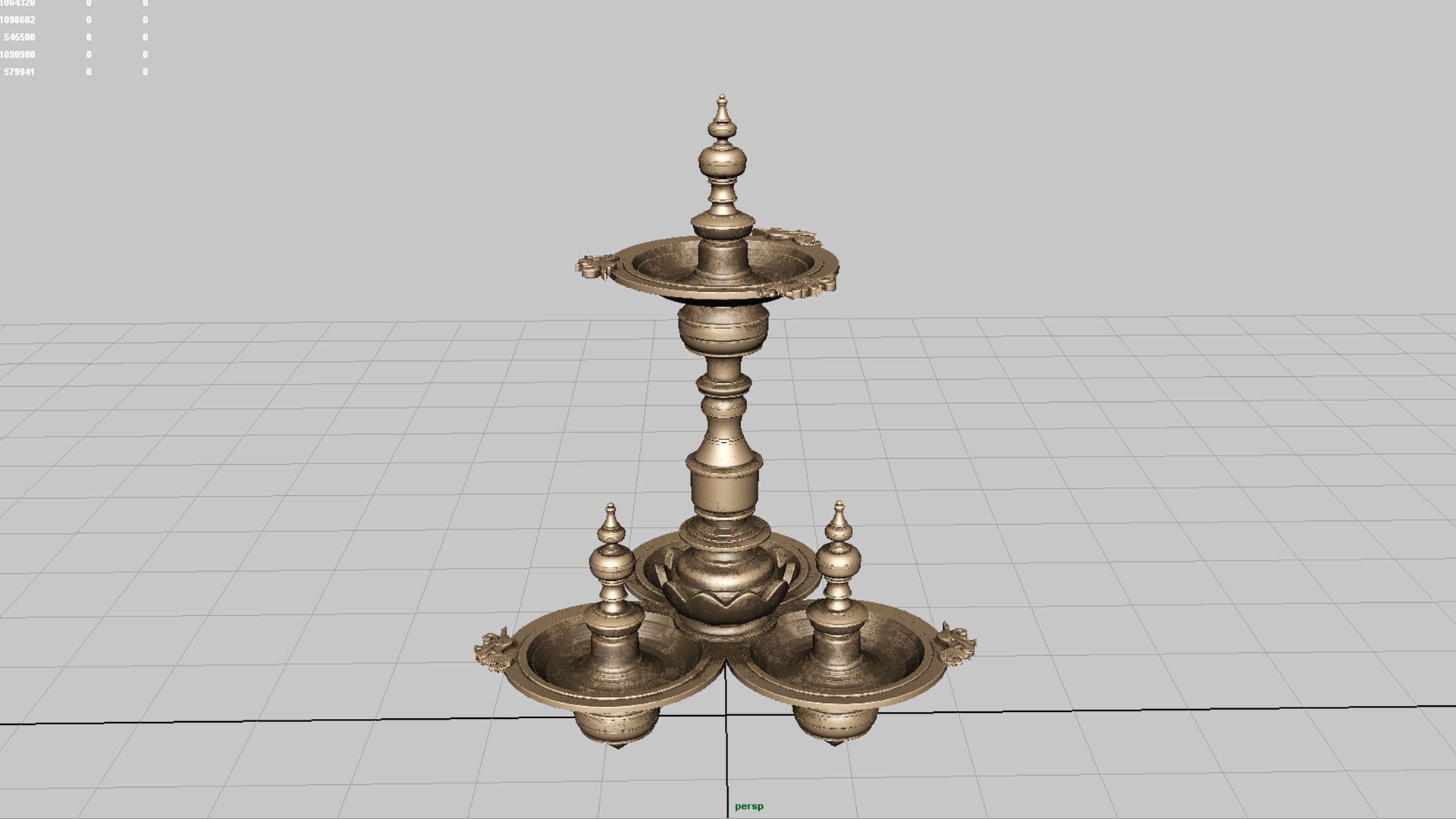 Oil Lamp Model - TurboSquid 2005696
