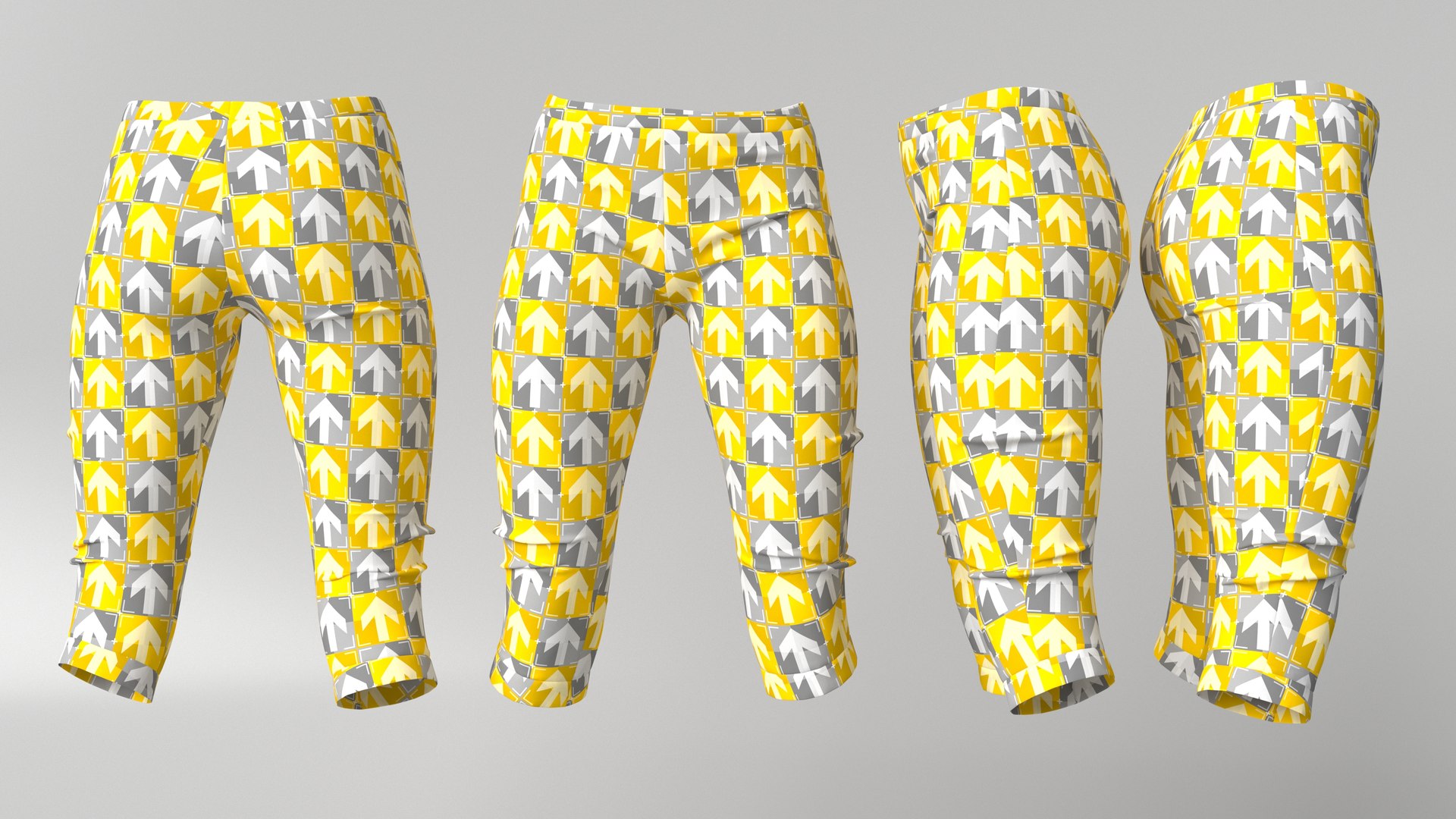 3D Sports Leggings Model - TurboSquid 1551007