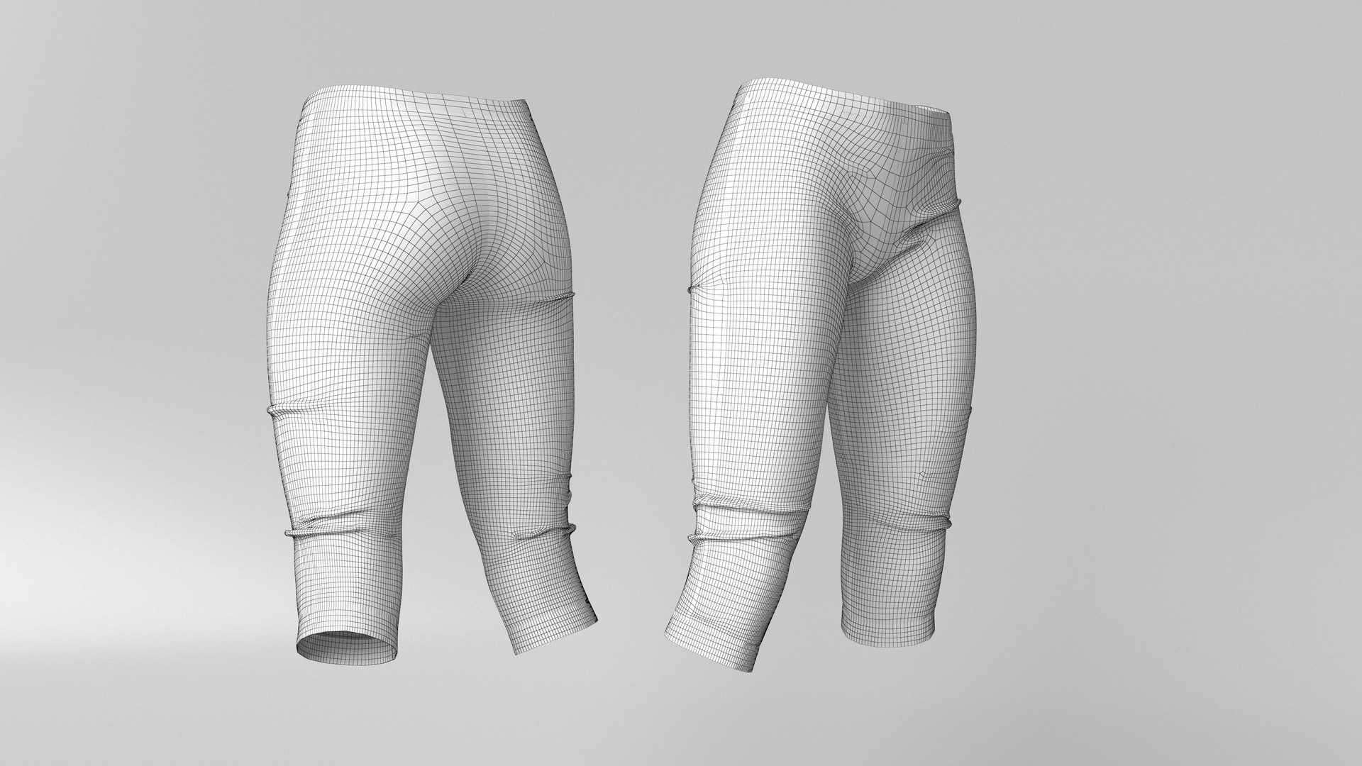 3D Sports Leggings Model - TurboSquid 1551007