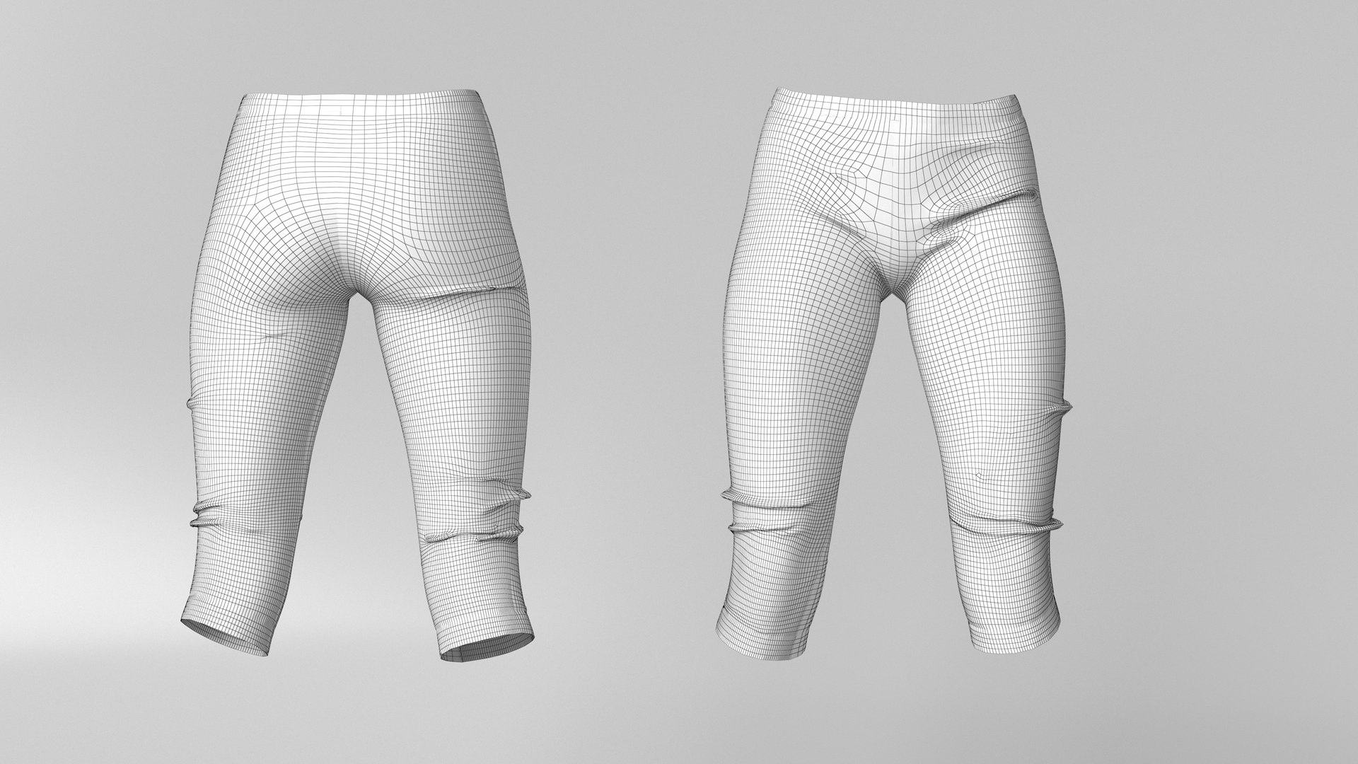 3D Sports Leggings Model - TurboSquid 1551007
