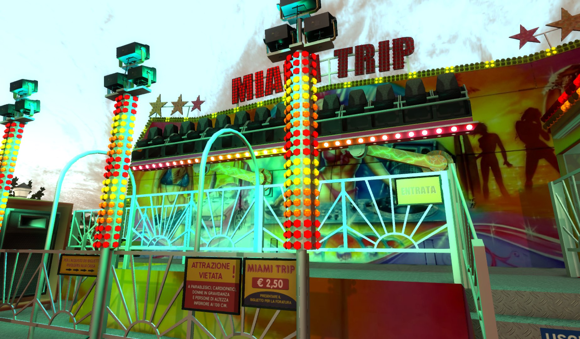 Miami Trip Model - TurboSquid 1209595