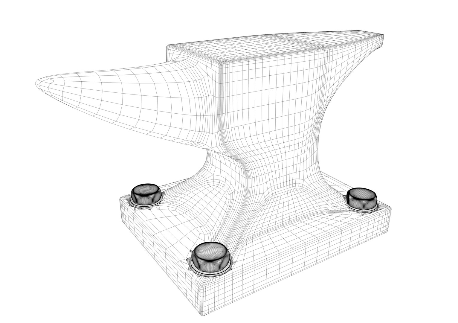 Steel Anvil C4d