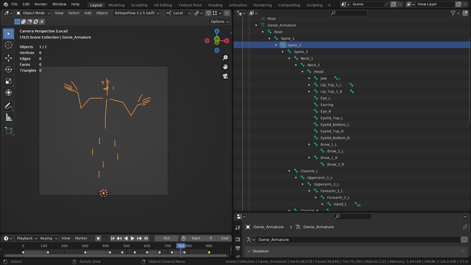 3D Genie Animated model - TurboSquid 2054946