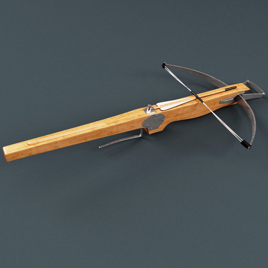 Medieval Crossbows Bow 3d Model